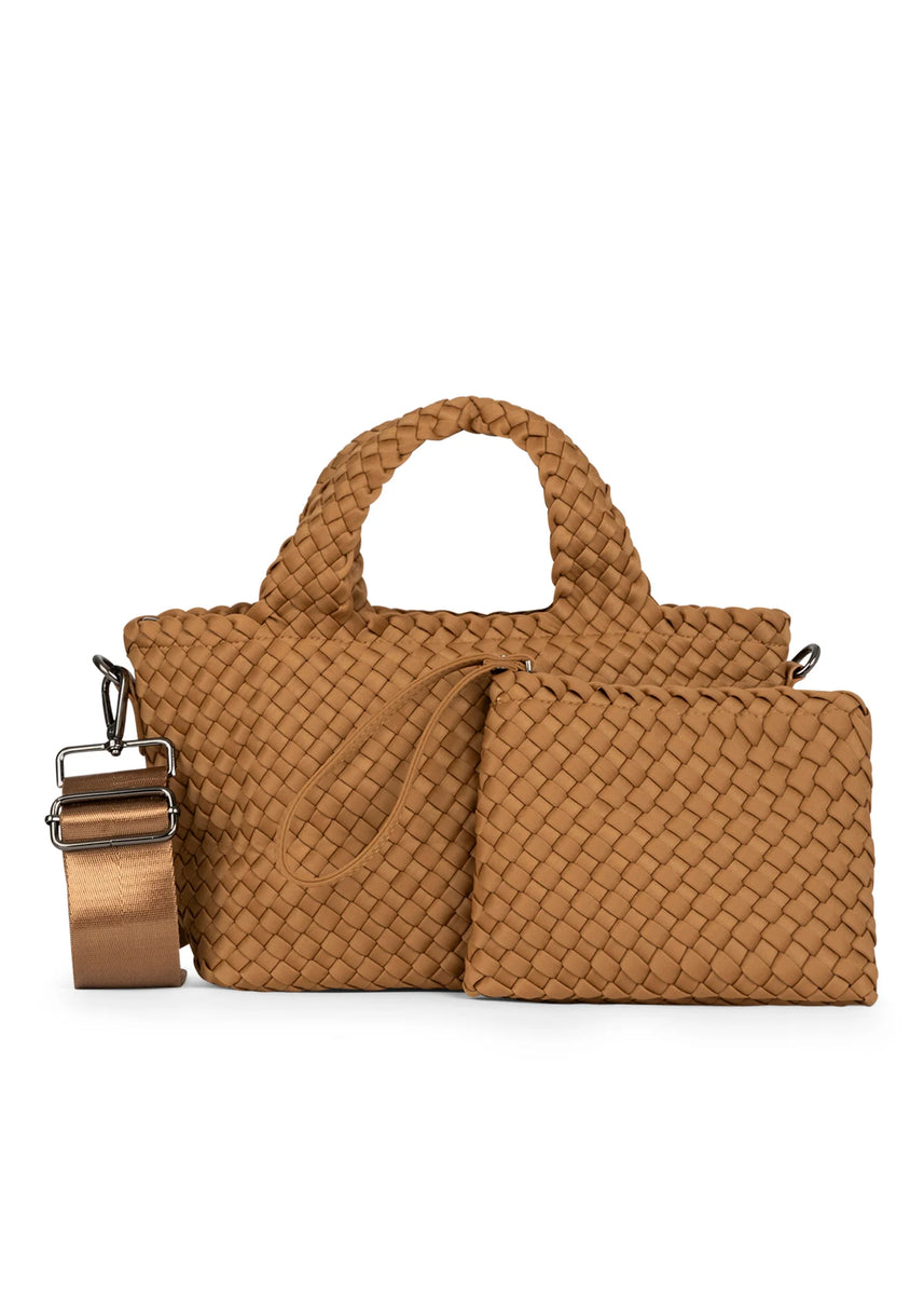 Mark Camel Woven Mini Tote | The Girls Room – Debs Girls Room